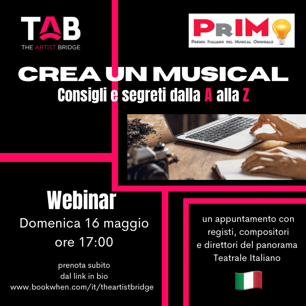 Recitare Cantando: Nuovo Workshop di "TAB" con Joe Vetch (il programma ...